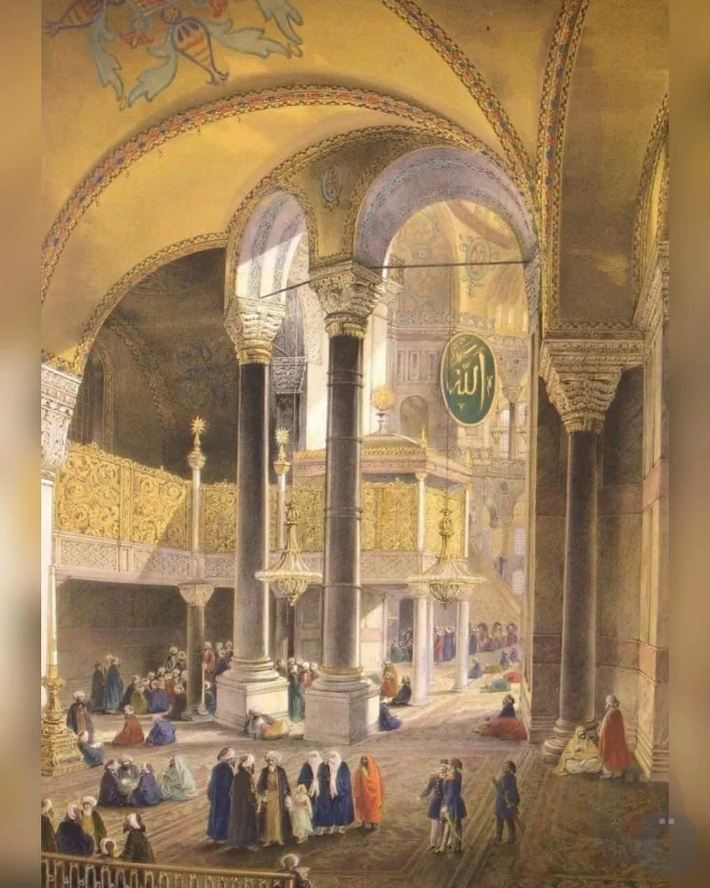 Bir Ayasofya Camii Çizimi | Orkmes